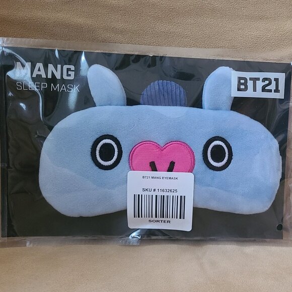 bt21 | Accessories | Bt2 Mang Sleep Mask Bts | Poshmark